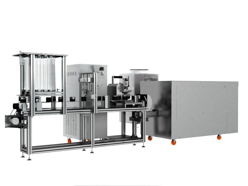 Hm25apl Automatic Capsule Filling Production Line For One-Shot